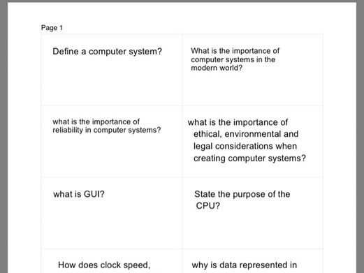 Secondary computing teaching resources: Hardware and platforms | TES