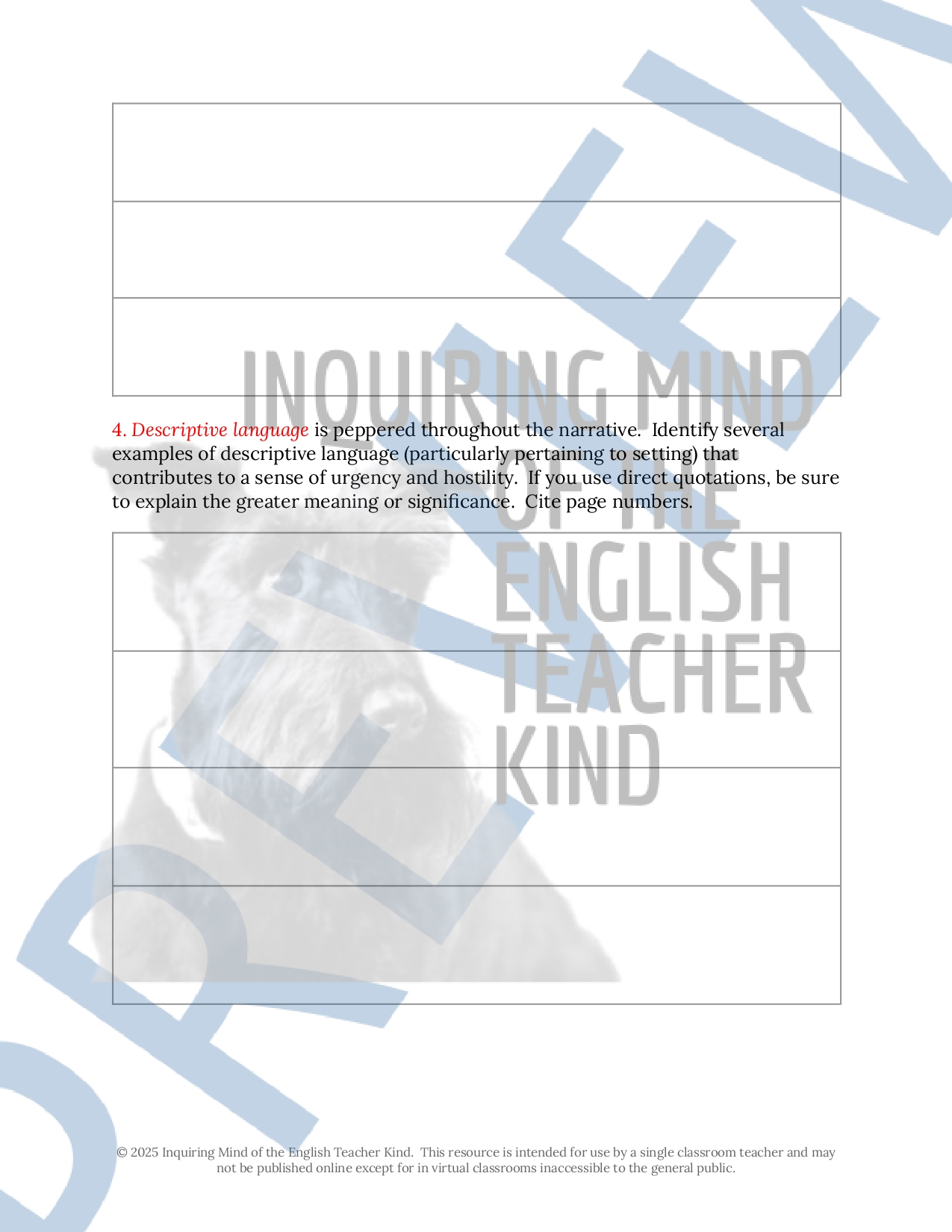 "To Build a Fire" by Jack London Literary Craft Analysis Activity ...