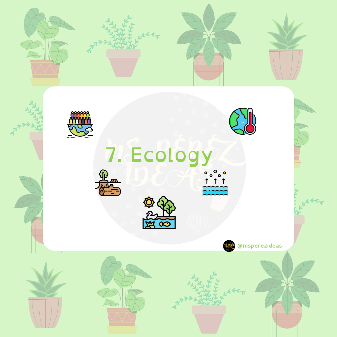 Unit Cover 7 - Ecology | Teaching Resources