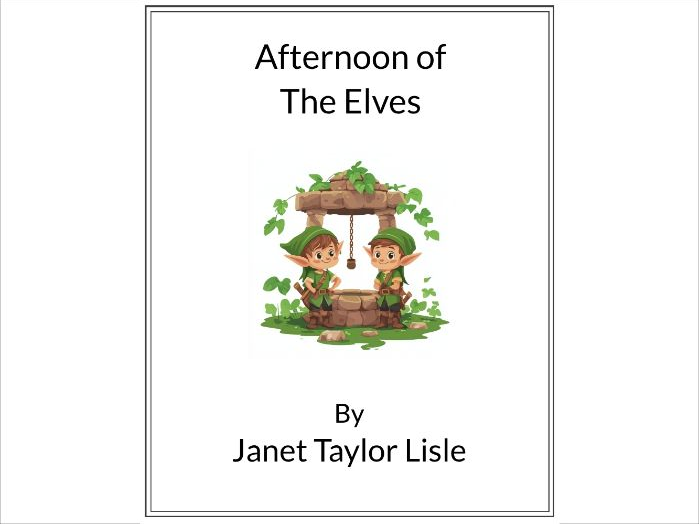 Afternoon of The Elves by Janet Taylor Lisle - (Lesson Plan) | Teaching ...