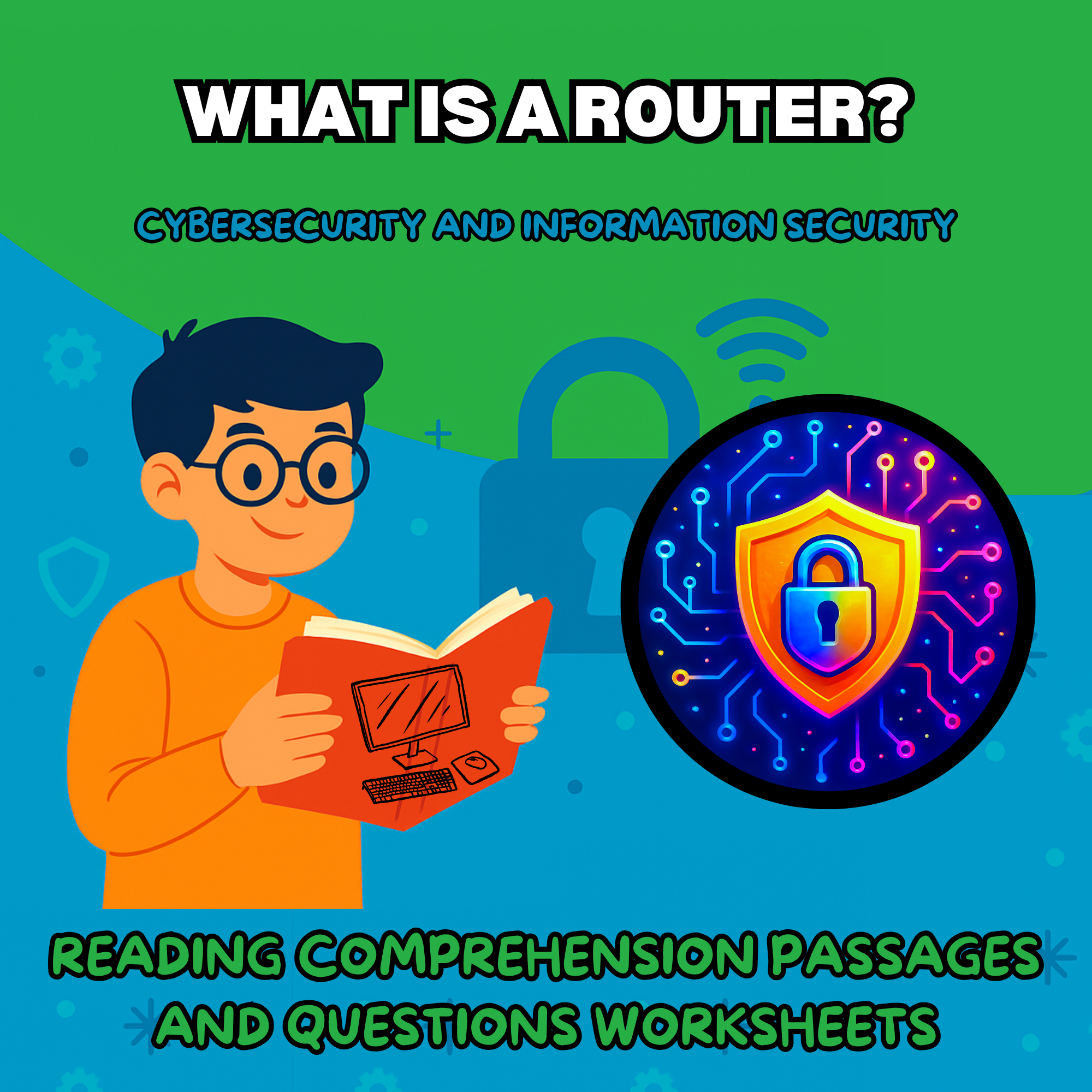 What Is a Router? Reading Comprehension Passages & Questions Worksheets | Teaching Resources
