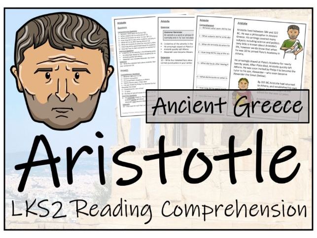 LKS2 Aristotle Reading Comprehension & Biography Bundle | Teaching ...
