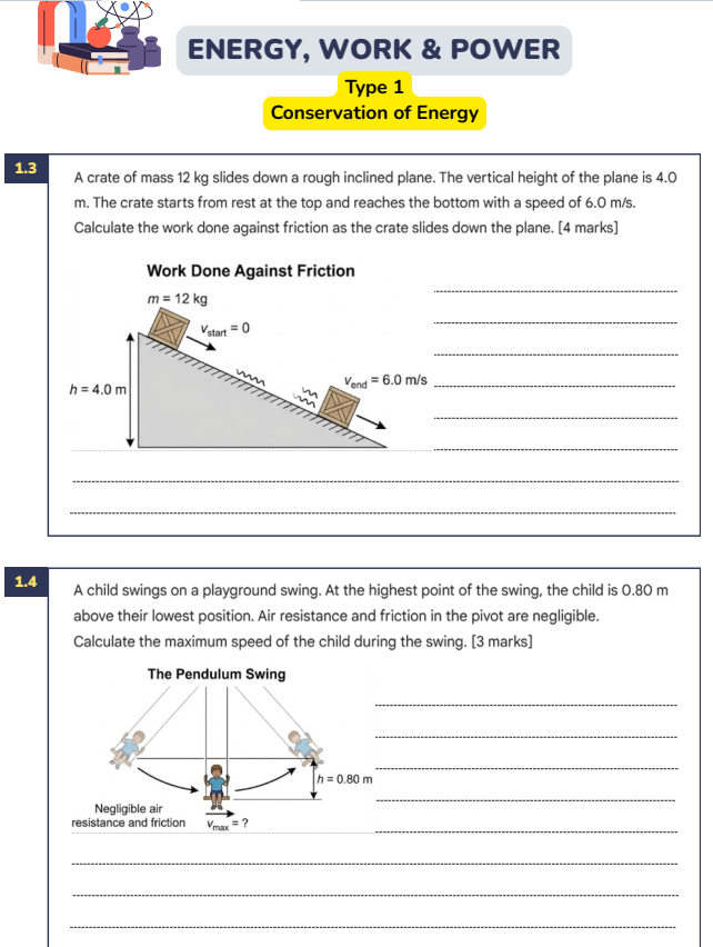 The Ultimate Revision Guide IGCSE Physics - Energy, Work & Power ...