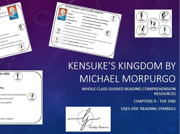 Kensuke's Kingdom whole class guided reading comprehension resources ...