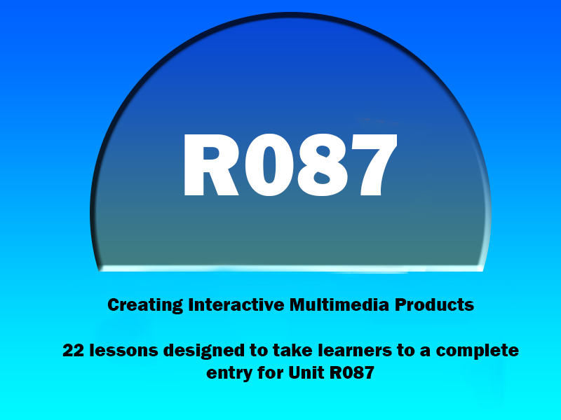 Creative iMedia R087 Unit of work by djmidgley | Teaching Resources
