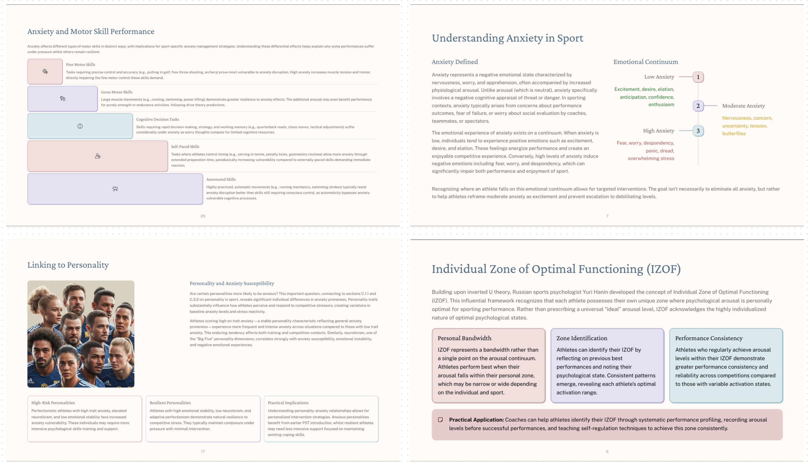 IB DP SEHS C4.1: Arousal & Anxiety Companion Notes & Revision Guide ...