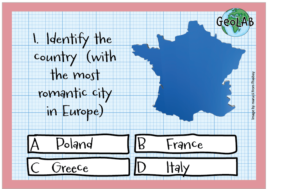 Valentine's Day Geography Quiz | Teaching Resources