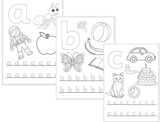 A-Z Letter Formation and Sound Colouring Sheets | Teaching Resources