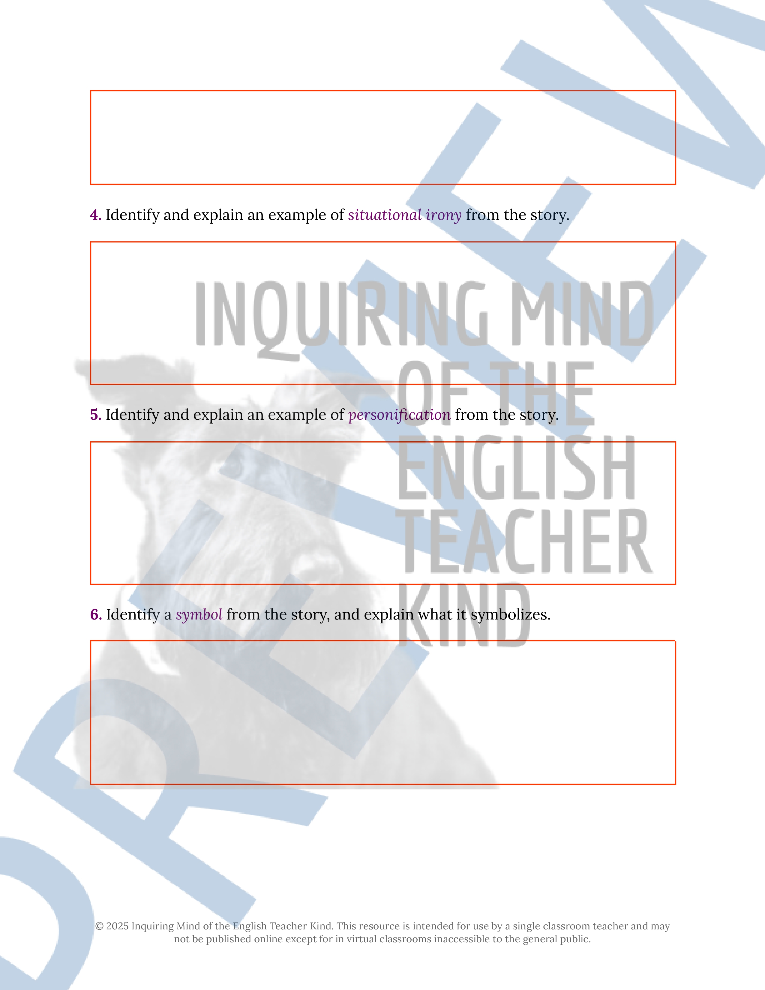 "The Juniper Tree" Literary Elements Activity (Grimm's Fairy Tale ...