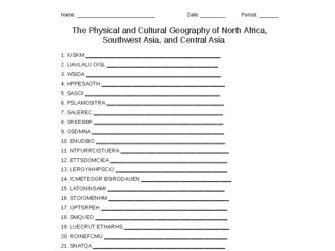 The Physical and Cultural Geography of Africa and Southwest and Central ...