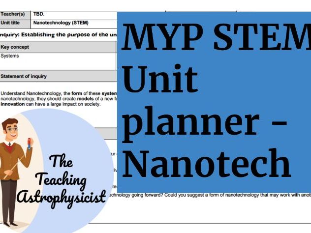 IB MYP Unit planner set (7 units) STEM Education | Teaching Resources