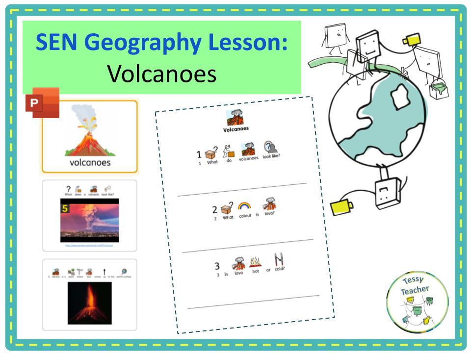 SEN Geography Lesson: Volcanoes | Teaching Resources