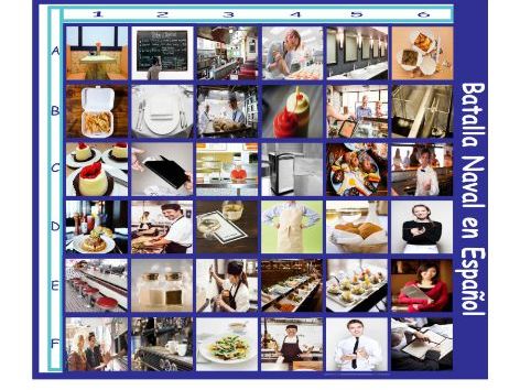 Restaurants and Fast Food 6 Spanish Photo Game Bundle | Teaching Resources
