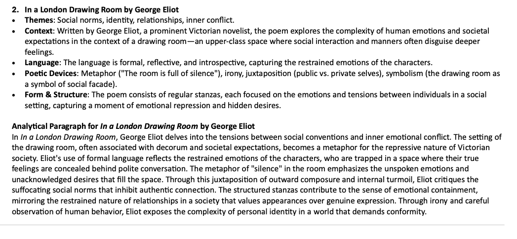 OxfordAQA iGCSE English Literature: Poetry Study Guide and Knowledge ...