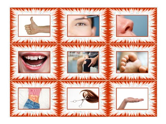 Body Parts 6 Spanish Photo Game Bundle | Teaching Resources
