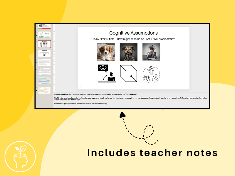 AQA Psychology - Approaches - Cognitive Approach [updated 2025 ...