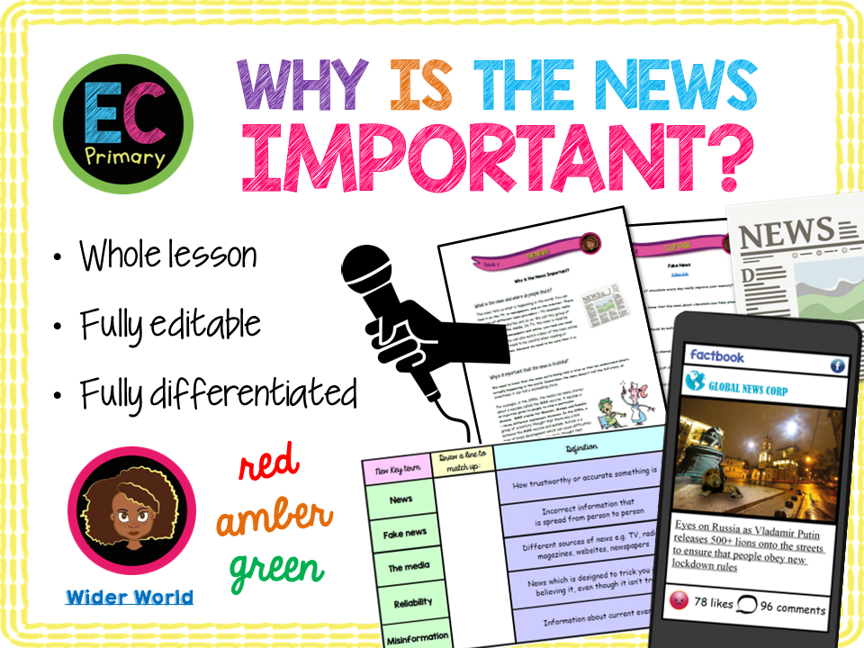 Fake News - Why is the news important? | Teaching Resources