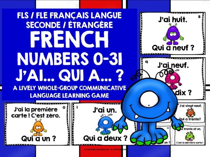 FRENCH TELLING TIME I HAVE WHO HAS | Teaching Resources