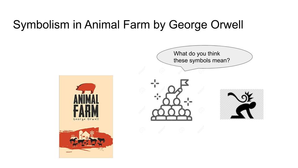 Symbolism And Figurative Language In Animal Farm By George Orwell KS3 4 Symbolism And Figurative Language In Animal Farm By George Orwell KS3 4
