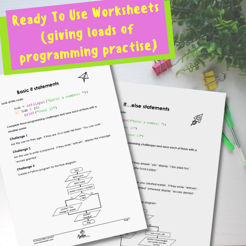 Python If Statements Lesson Teaching Resources Lupon gov ph