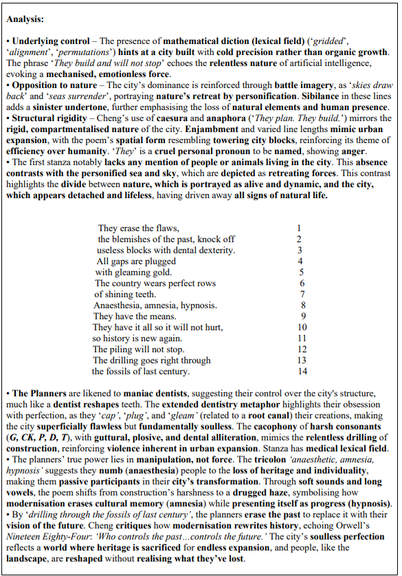 0475 CAIE IGCSE Literature Notes and More Paper 1+4 | Teaching Resources
