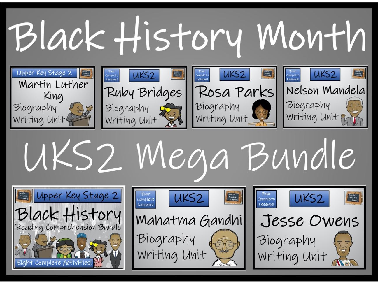 UKS2 Black History Month Reading Comprehension & Writing Bundle ...