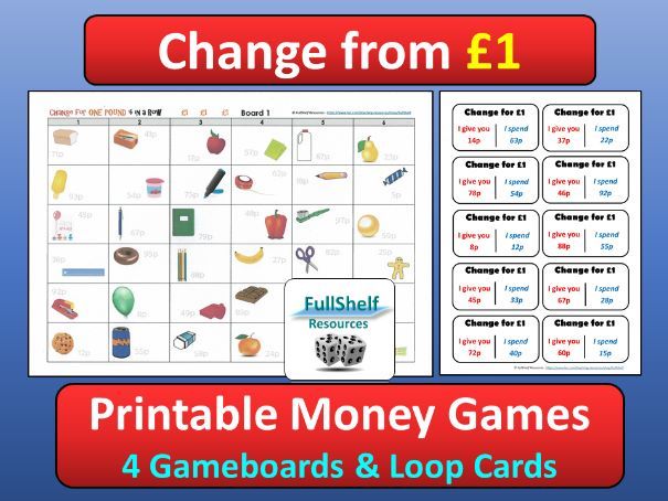 Money Change £1 by FullShelf - Teaching Resources - Tes