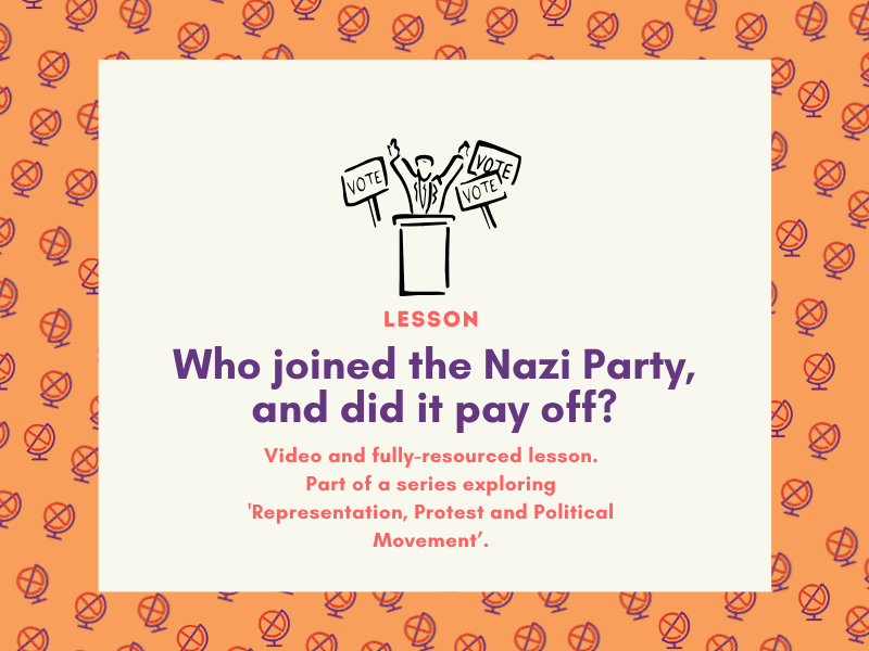 Who joined the Nazi party, and did it pay off? | Teaching Resources