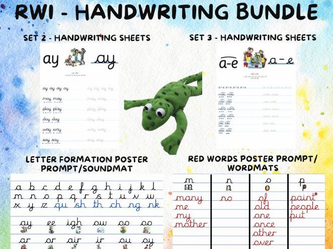 RWI Handwriting Bundle | Teaching Resources
