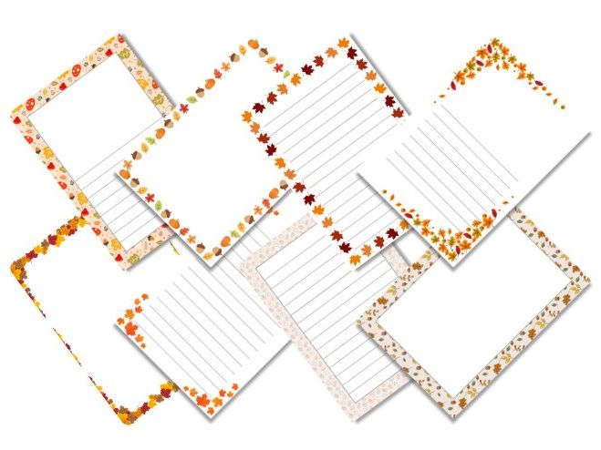 Autumn Writing Frames | Teaching Resources