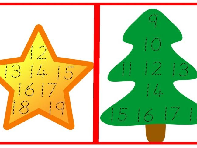 Christmas Number Formation to 20 | Teaching Resources