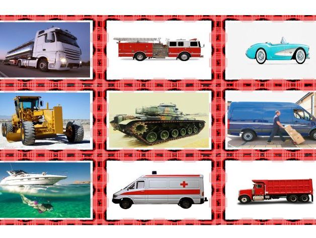 Transportation and Vehicles 6 Spanish Photo Game Bundle | Teaching ...