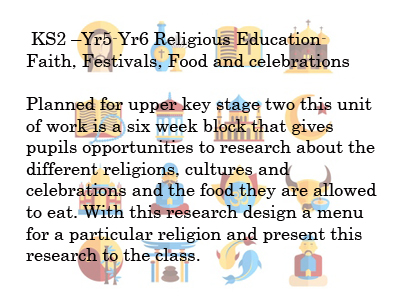 KS2 RE -Faith, Festivals, Food and Celebrations by nikkimarsh ...
