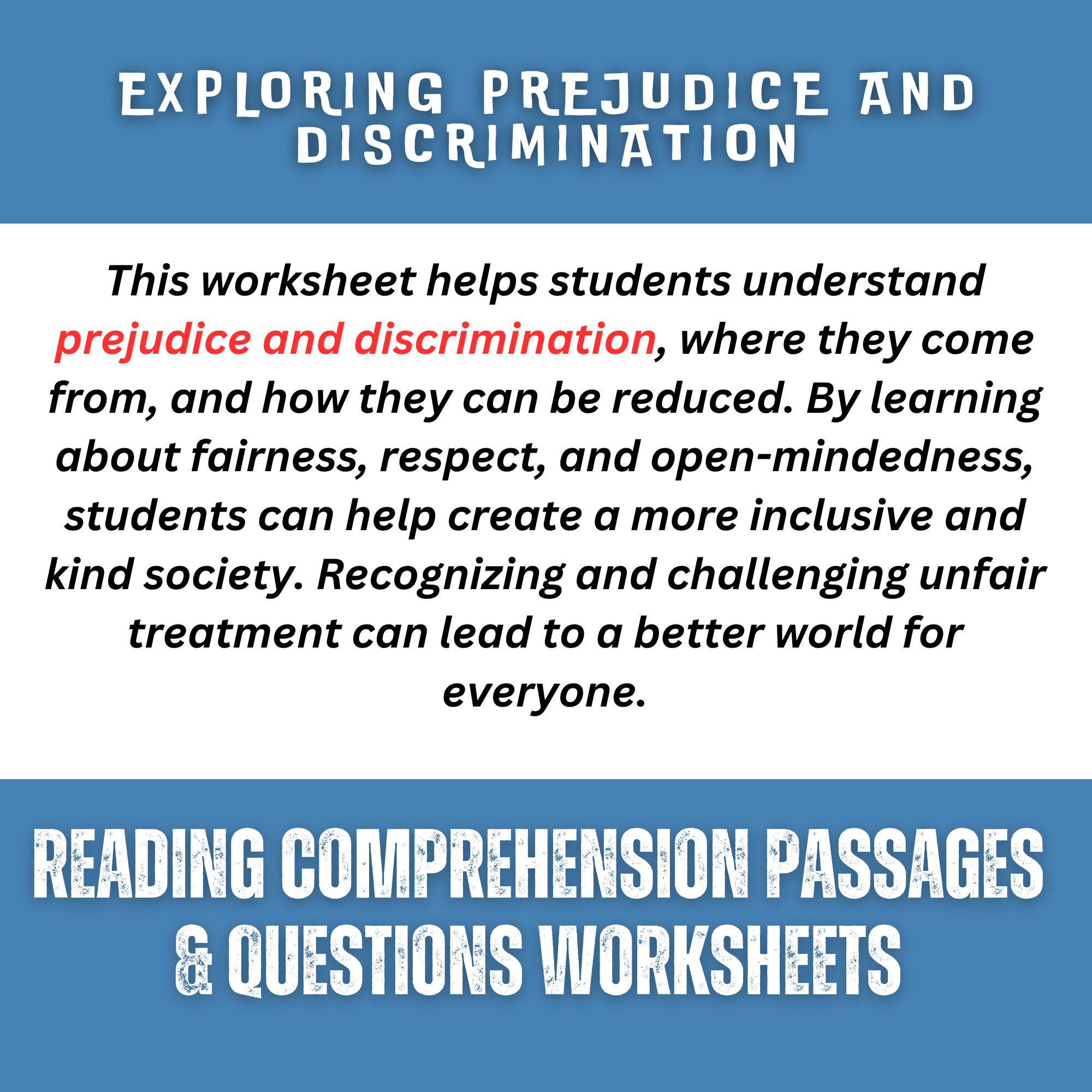 Exploring Prejudice and Discrimination -Psychology and Human Behavior ...