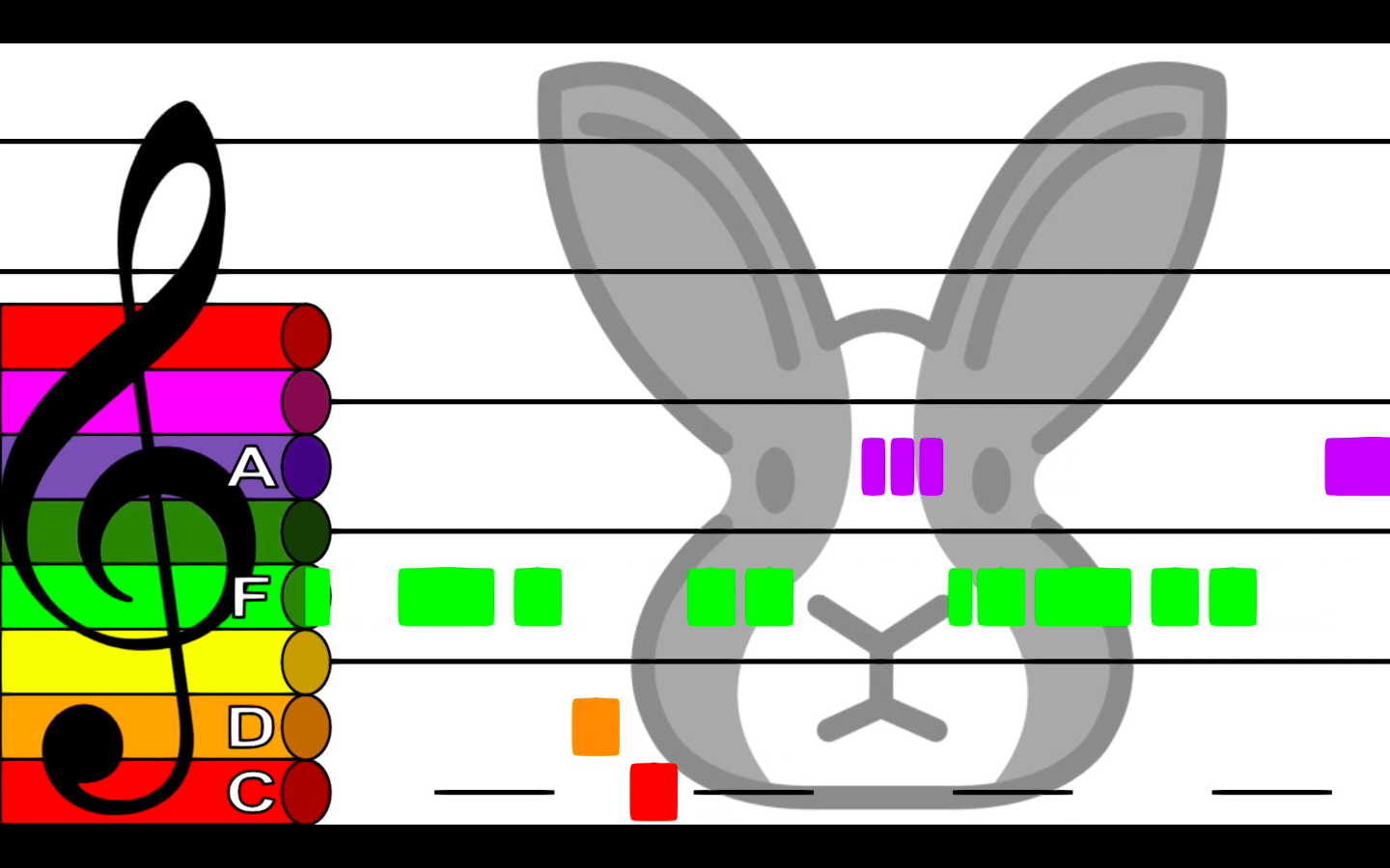 Lucy Rabbit - Boomwhacker Play Along Video and Sheet Music | Teaching ...