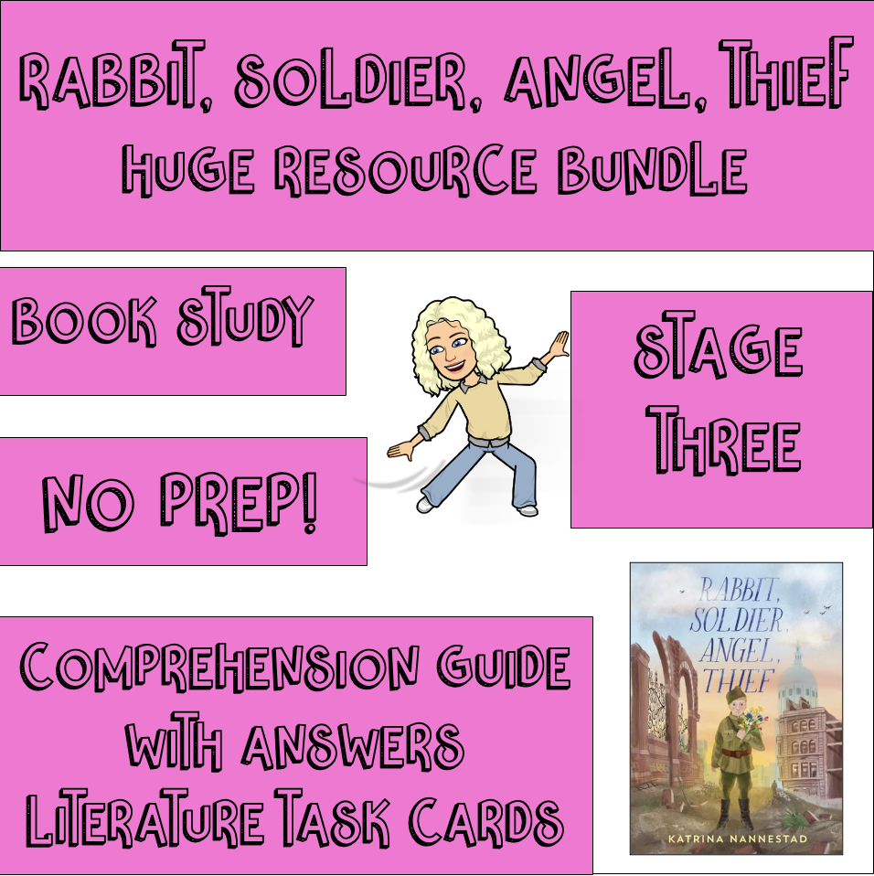 Huge Resource Bundle - Rabbit, Soldier, Angel, Thief - Student Workbook ...