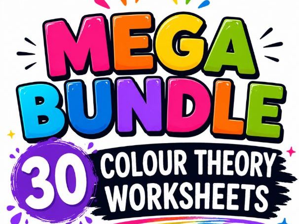 Colour Theory Worksheets Bundle | 30 Art Activities for KS2 & KS3 ...