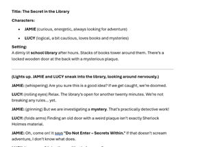 Short Duologues for KS3 Drama | Teaching Resources