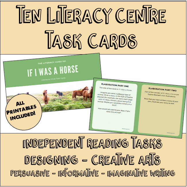 If I Was a Horse - Sophie Blackall - Resources- Stages 2-3 - CBCA ...