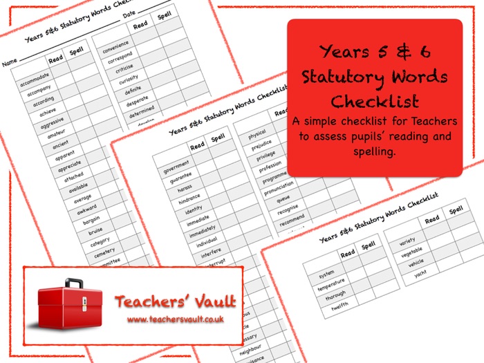 years-5-6-statutory-words-checklist-teaching-resources