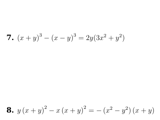 Proving Algebraic Identities Worksheet with Solutions Teaching Proving Algebraic Identities Worksheet with Solutions Teaching