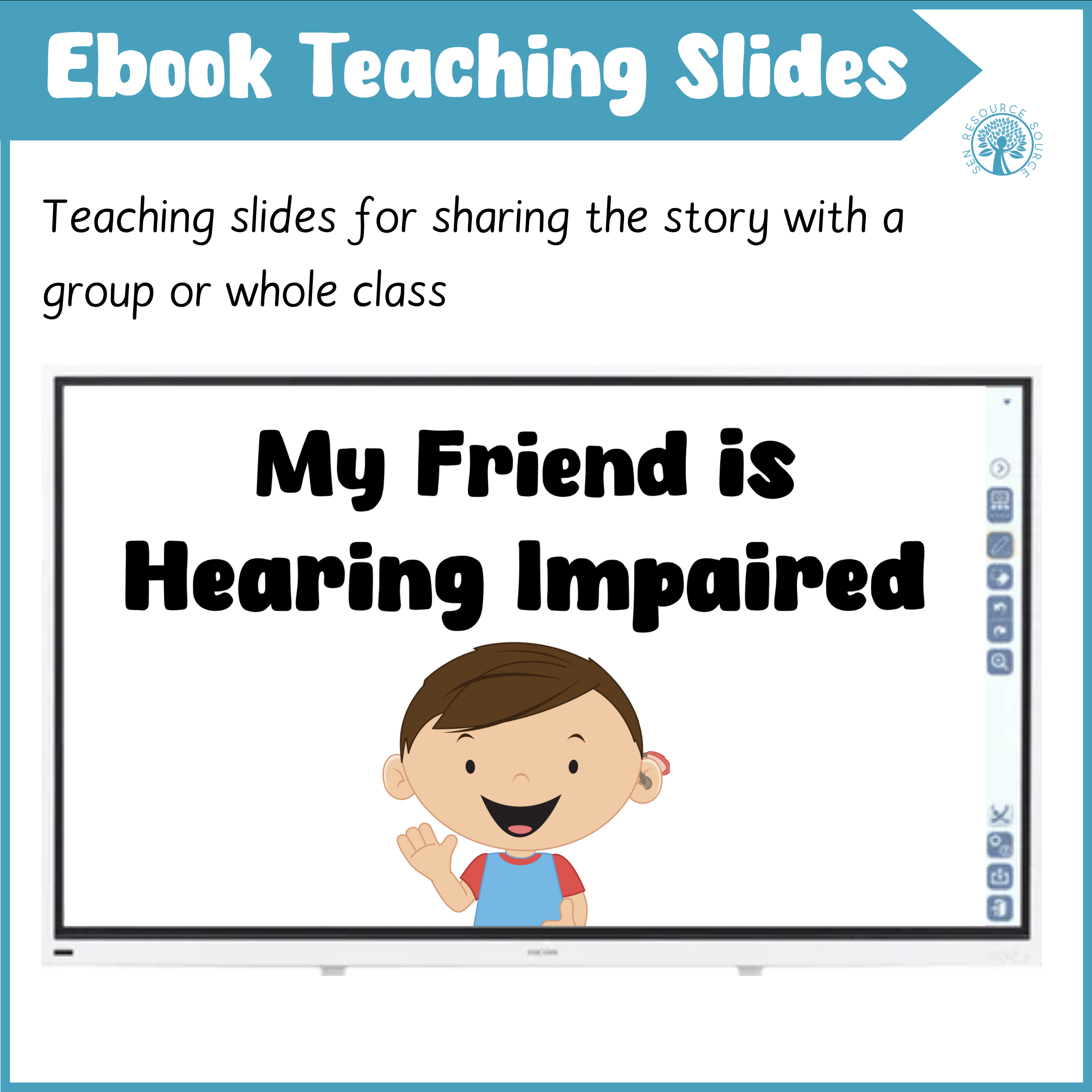 My Friend is Hearing Impaired Social Story | Teaching Resources
