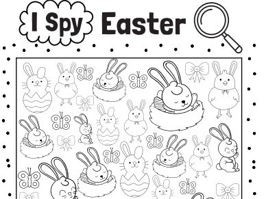 I Spy Easter for Kids | Teaching Resources