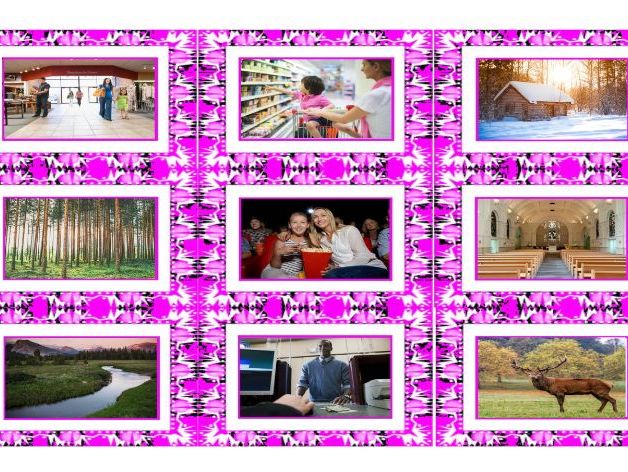 City versus Country Living 6 Spanish Photo Game Bundle | Teaching Resources