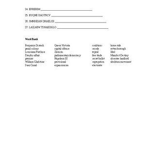 Growth of Western Democracies Word Scramble for World History ...