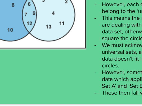 VENN DIAGRAM INRO/RECAP GCSE MATHS 9-1 | Teaching Resources