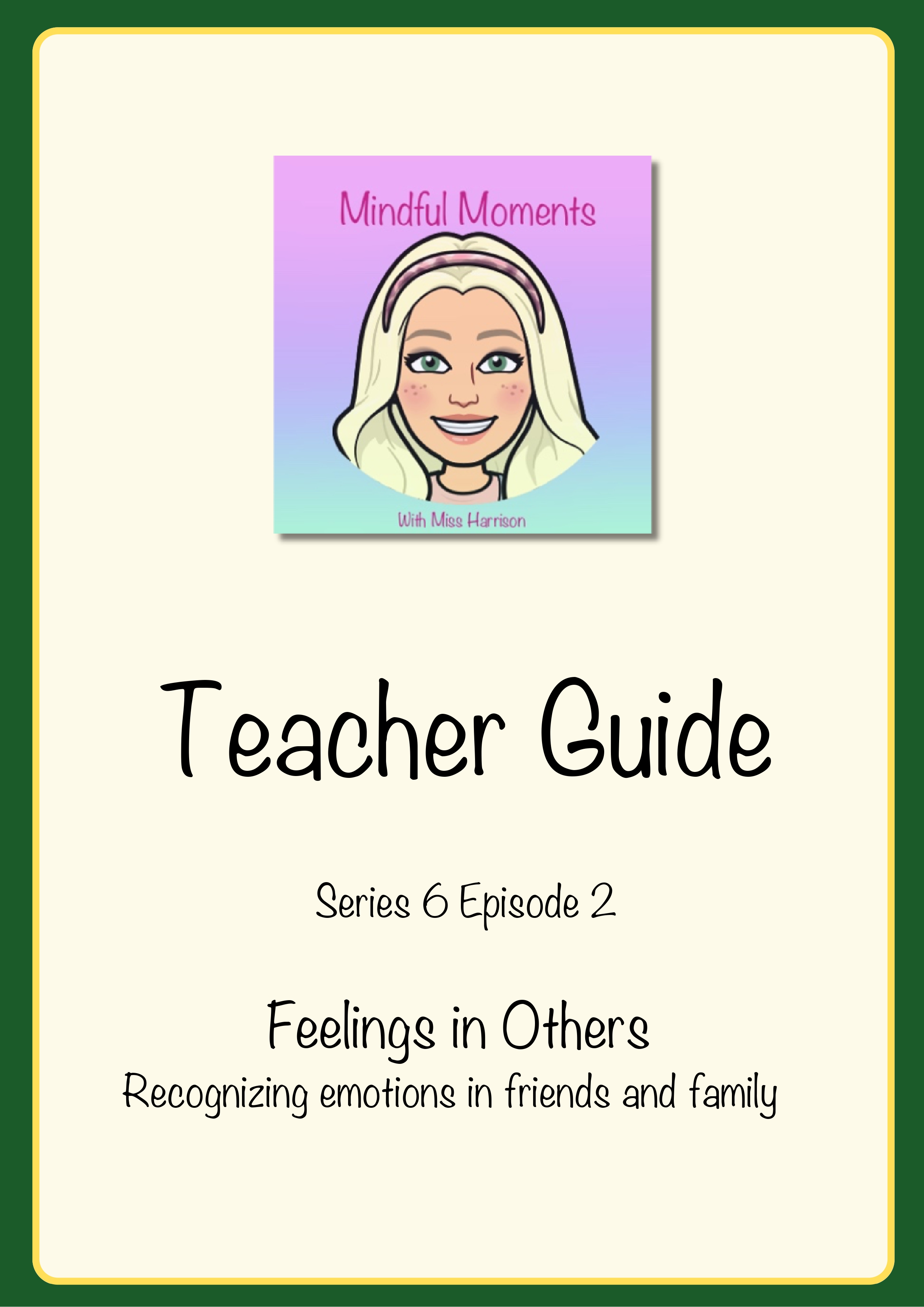 Series 6 Episode 2 Recognising Emotions in Friends and Family ...