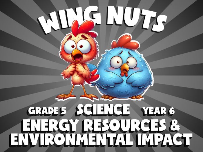 Energy Resources & Environmental Impact WING NUTS Science Game | No ...