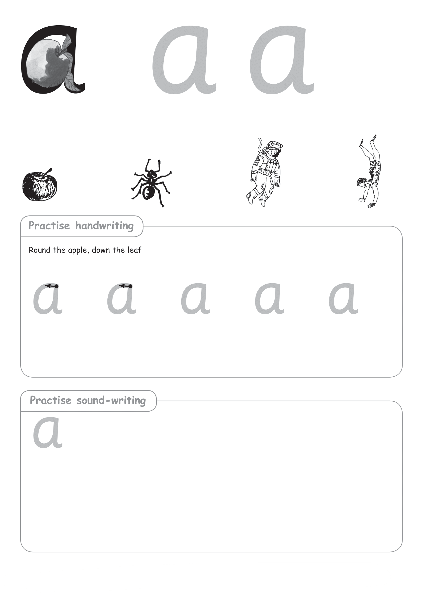 Read Write Inc Alphabet, Phonics Sounds Worksheets, Practice handwriting & Sound Writing ...