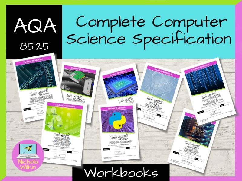 All AQA 8525 Workbooks BUNDLE | Teaching Resources